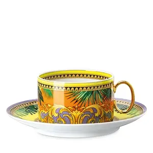 Versace Rosenthal Jungle Animalier Tea Cup & Saucer - Misc.