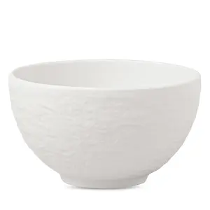VILLEROY & BOCH Manufacture Rock Rice Bowl, Small - White