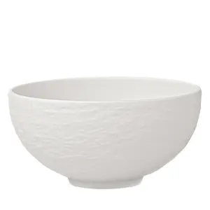 VILLEROY & BOCH Manufacture Rock Rice Bowl, Medium - White
