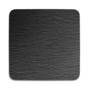 VILLEROY & BOCH Manufacture Rock Buffet Plate - Black
