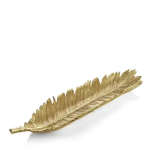 Michael Aram Sago Palm Bread Plate - Gold