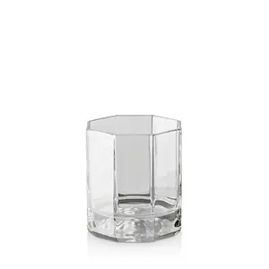 Versace Medusa Lumiere Whiskey Glass - Clear
