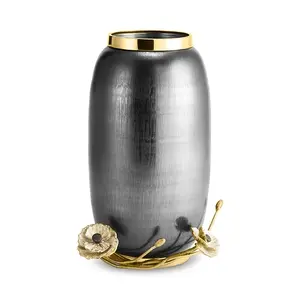 Michael Aram Anemone Large Vase - Gray
