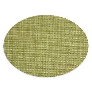 CHILEWICH Mini Basketweave Oval Placemat - Dill