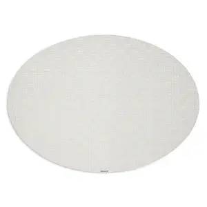 CHILEWICH Bayweave Oval Table Mat - Vanilla