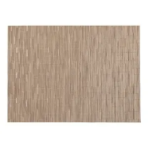 CHILEWICH Bamboo Rectangular Placemat, 14 X 19 Camel