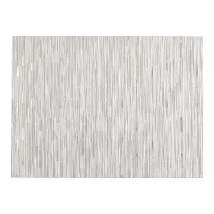 CHILEWICH Bamboo Rectangular Placemat, 14 X 19 - Chalk