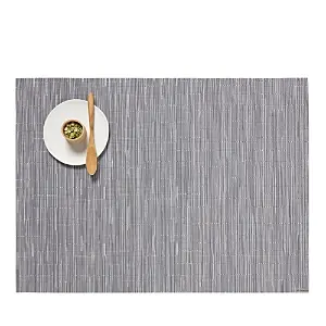 CHILEWICH Bamboo Rectangular Placemat, 14 X 19 Fog