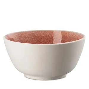 ROSENTHAL Junto Vegetable Bowl - Rose Quartz