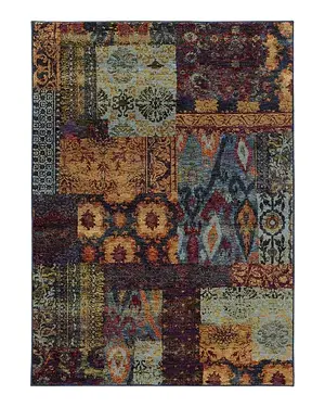 ORIENTAL WEAVERS Andorra 7137a Area Rug, 5'3 X 7'3 - Multi/blue