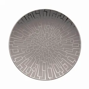ROSENTHAL Tac 02 Skin Bread & Butter Plate - Platinum