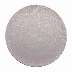 ROSENTHAL Tac 02 Skin Service Plate - Platinum