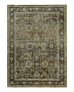 ORIENTAL WEAVERS Andorra 7125c Area Rug, 1'10 X 3'2 - Green/brown