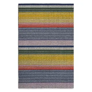 CHILEWICH Pop Stripe Shag Utility Rug, 24 X 36