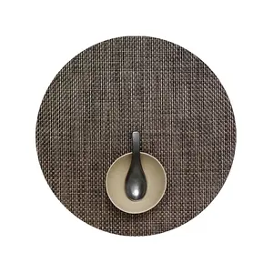 CHILEWICH Basketweave Round Placemat - Earth