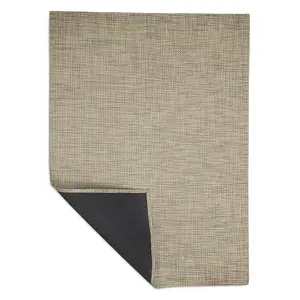 CHILEWICH Basketweave Floormat, 23 X 36 Latte