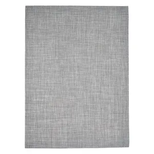 CHILEWICH Basketweave Floormat, 30 X 106 Shadow