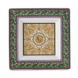 Versace Barocco Mosaic Square Tray - Multi