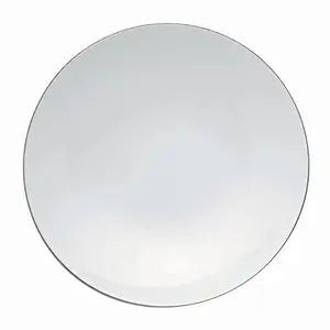 ROSENTHAL Tac 02 Rim Soup Plate - Platinum