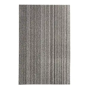 CHILEWICH Skinny Stripe Shag Utility Mat, 24 X 36 - Birch