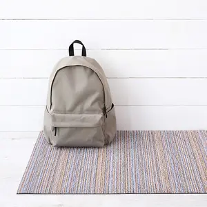 CHILEWICH Skinny Stripe Shag Utility Mat, 24 X 36 - Periwinkle