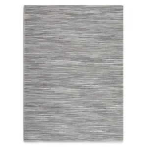CHILEWICH Rib Weave Rug, 23 X 36 - Pearl
