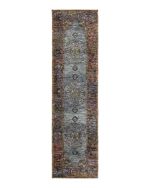 ORIENTAL WEAVERS Andorra 7139a Runner Rug, 2'3 X 8 - Gold/multi