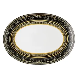 Versace Virtus Gala Platter - Black
