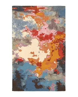 ORIENTAL WEAVERS Galaxy 21908 Area Rug, 5' X 8 - Multi/pink