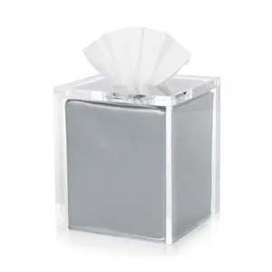 MIKE & ALLY Ice Boutique Tissue Box - Ice Clear