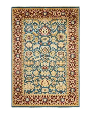 Bloomingdale'S Mogul M1210 Area Rug, 6'1 X 8'10 - Cobalt