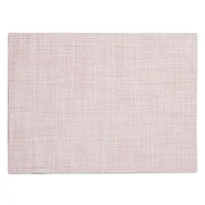 CHILEWICH Mini Basketweave Placemat, 14 X 19 Blush
