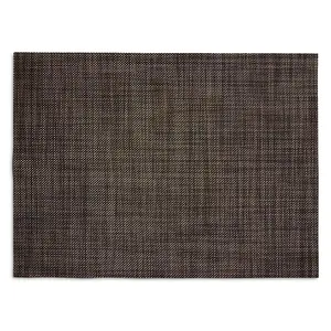 CHILEWICH Mini Basketweave Placemat, 14 X 19 Dark Walnut