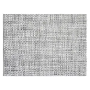 CHILEWICH Mini Basketweave Placemat, 14 X 19 Mist