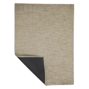 CHILEWICH Basketweave Floormat, 72 X 106 - Latte
