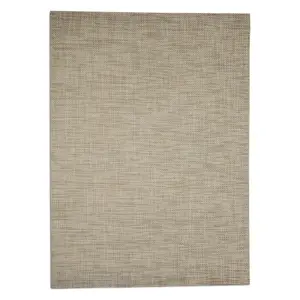 CHILEWICH Basketweave Floormat, 72 X 106 - Latte