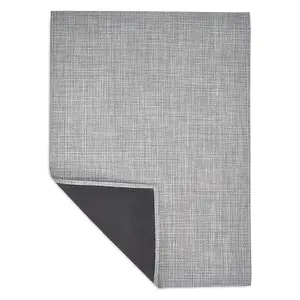 CHILEWICH Basketweave Floormat, 72 X 106 - Shadow