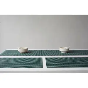 CHILEWICH Tambour Table Mat, 14 X 19 - Ivy