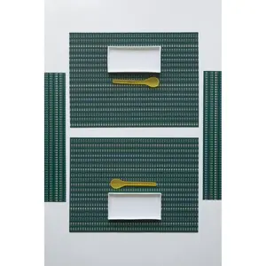 CHILEWICH Tambour Table Mat, 14 X 19 - Ivy