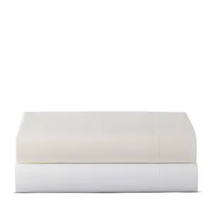 SFERRA Giza 45 Percale Fitted Sheet, King - White