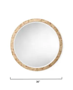JAMIE YOUNG CO. Chandler Round Mirror - Natural