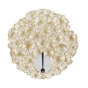 CHILEWICH Pressed Daisy Table Mat - Gilded