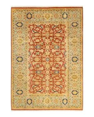 Bloomingdale'S Mogul M1210 Area Rug, 6'3 X 8'10 - Rust