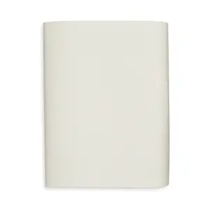 SFERRA Giza 45 Percale Fitted Sheet, Queen - Ivory