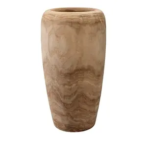 JAMIE YOUNG CO. Ojai Wooden Decorative Vase - Natural