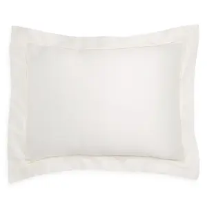 SFERRA Giza 45 Percale Standard Sham - Ivory