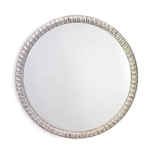 JAMIE YOUNG CO. Audrey Beaded Mirror - White Wood