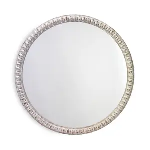 JAMIE YOUNG CO. Audrey Beaded Mirror - White Wood