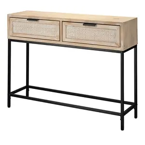 JAMIE YOUNG CO. Reed Console Table - Brown