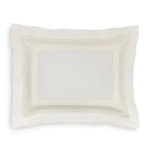 SFERRA Capri Standard Sham - Ivory